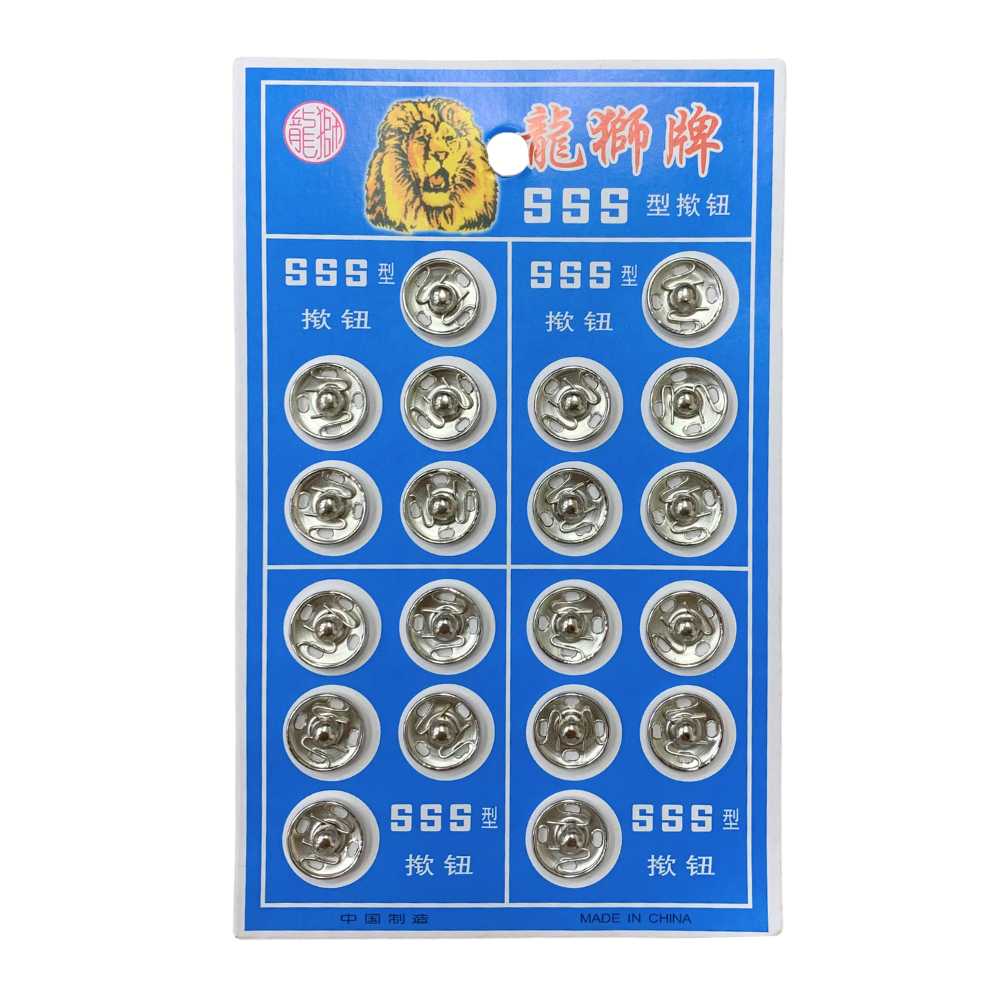 Colchete de Pressao de Metal - Maluli Armarinhos