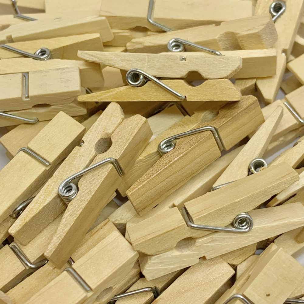 Mini Prendedor de Madeira Luli - Maluli Armarinhos