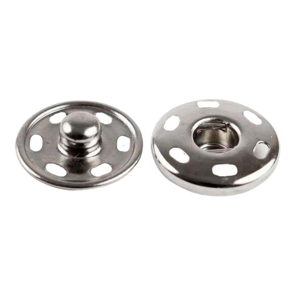 Colchete de Pressao de Latao - Maluli Armarinhos